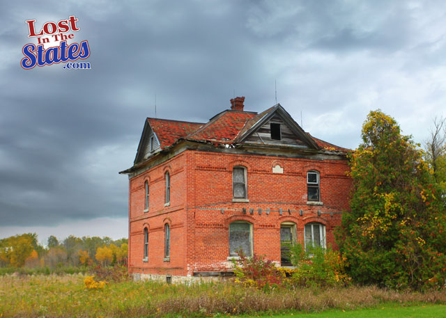 The Old Farmhouse in Door County - Lost In The States