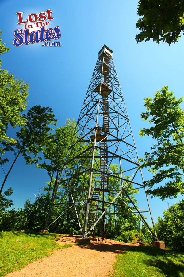 A Fire Tower Visitors Can Climb to the Top - Lost In The States