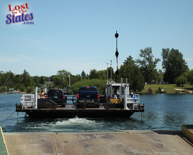 The Historic Ironton Ferry - Lost In The States